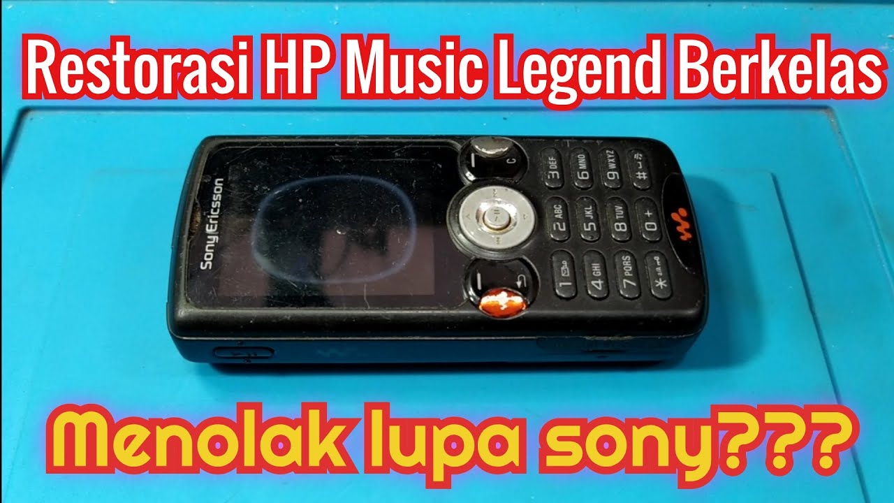 Restoration Sony Ericsson Walkman W810 - YouTube