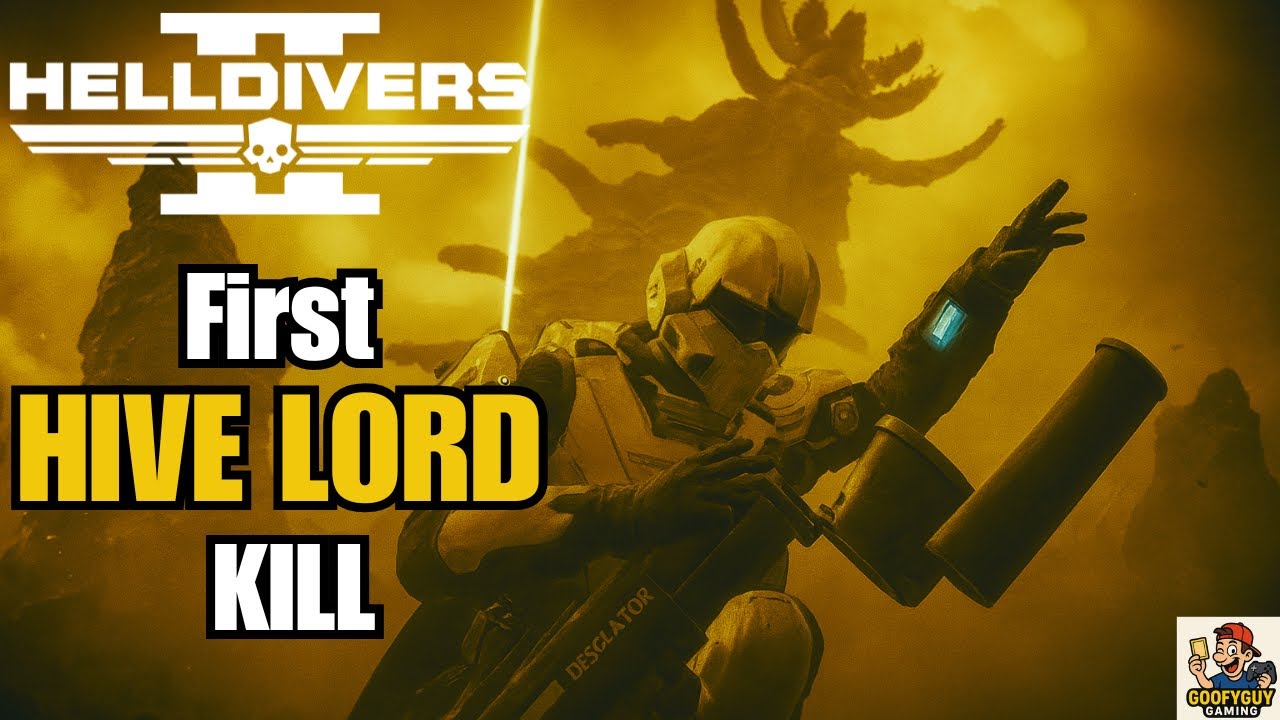 My First Hive Lord Kill – The Most Intense Battle Yet | Helldivers 2 ...