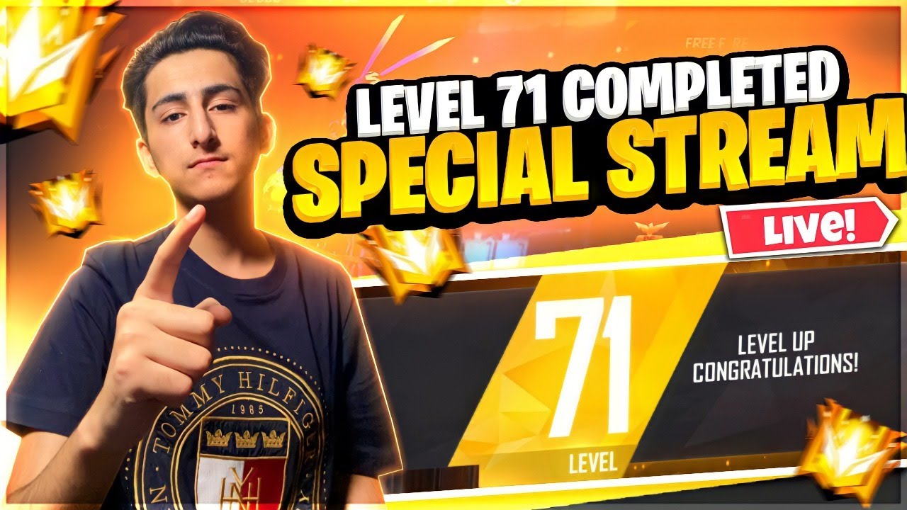 71 Level Special Live Stream - Garena Free Fire - YouTube