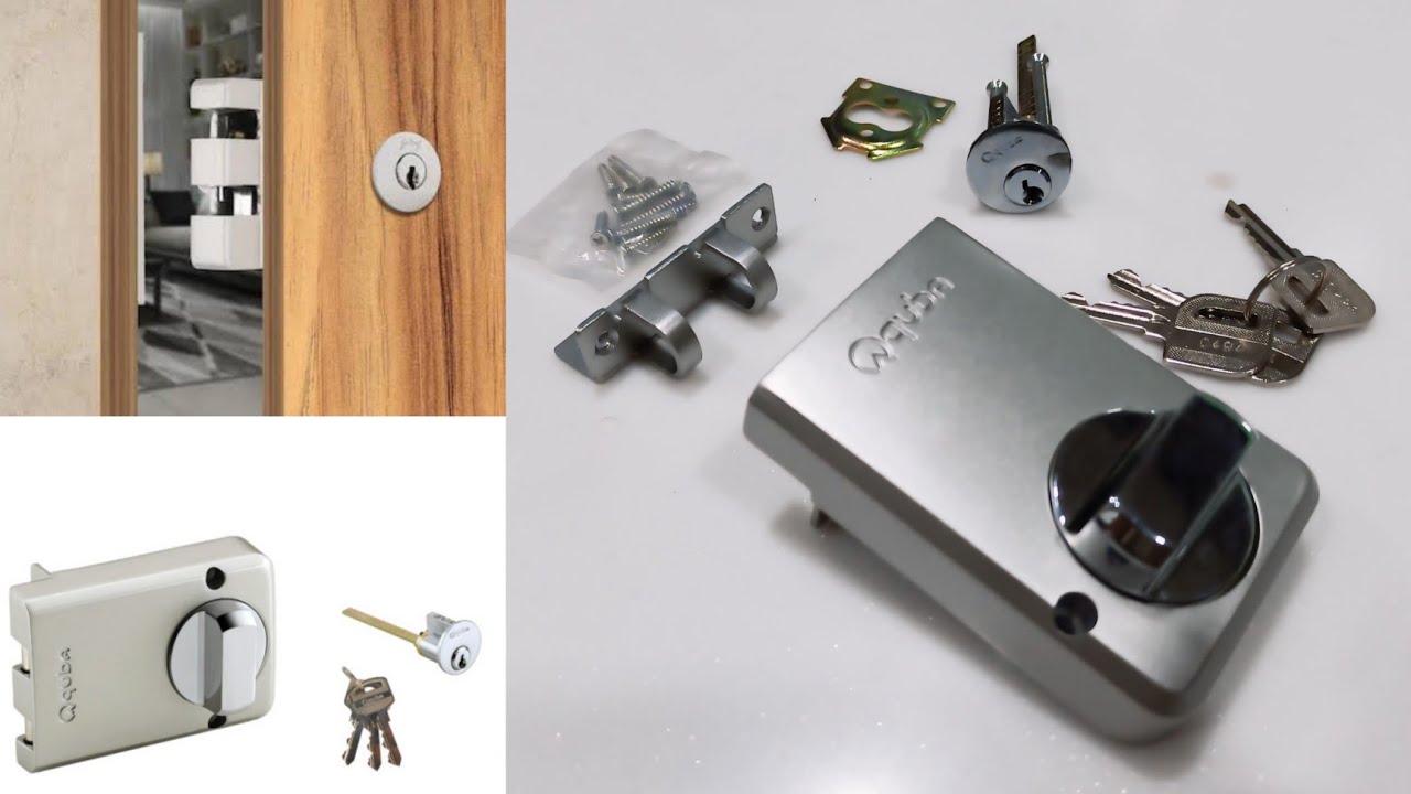 Door Lock (Quba) Endura Vertibolt Lock | Double Door Lock | Main Door ...