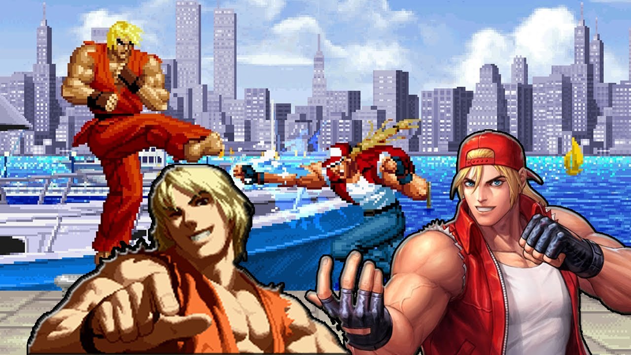 Mugen - King of Fighters Final Attack - Ken vs. Terry - YouTube