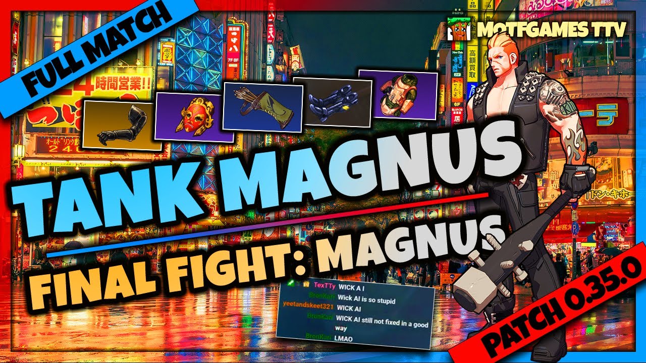 💪 Tank Magnus 💪 Like You've Never Seen Before | Eternal Return: Black ...