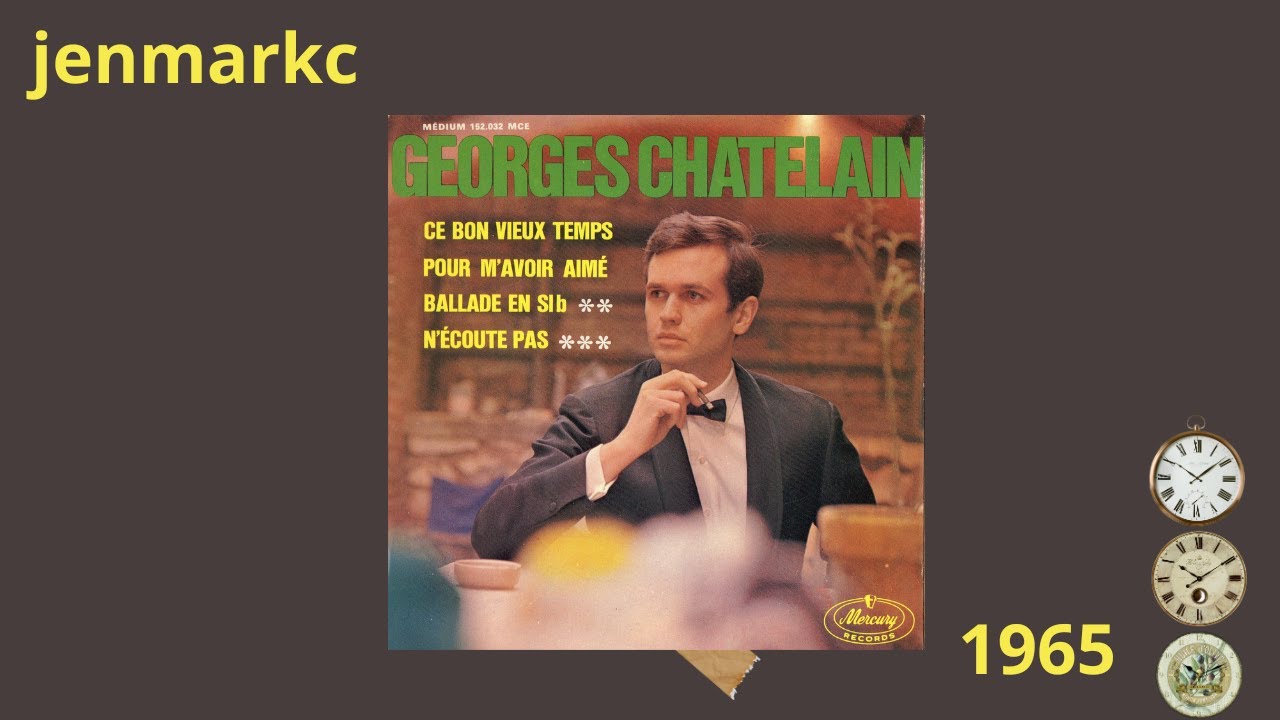 1965 GEORGES CHATELAIN Pour m'avoir aimé (folk song) (Peter Paul & Mary ...