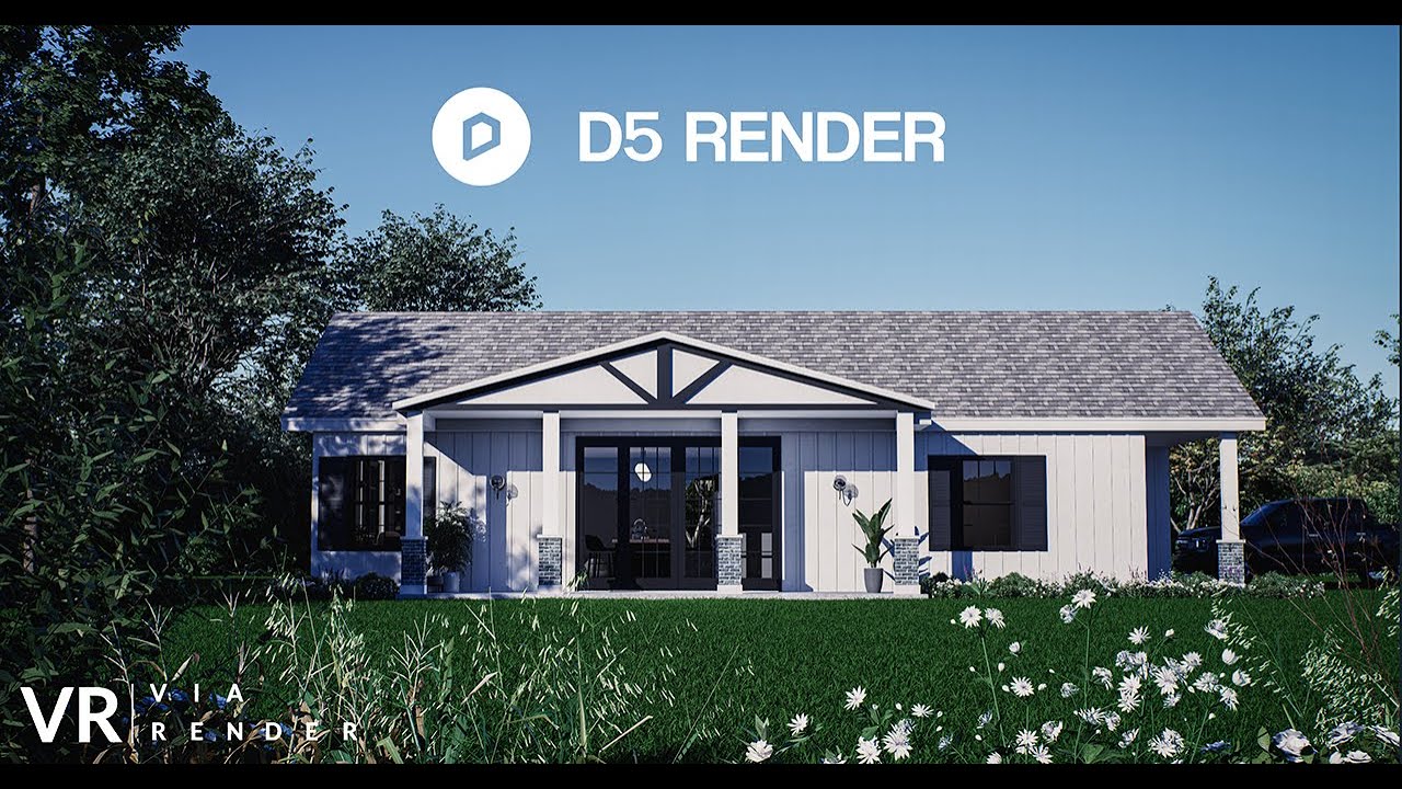 D5 Render: Exterior Lighting Methods - YouTube