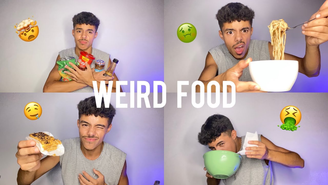 Challenge Eating Weird Food - YouTube