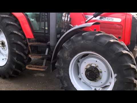 2003 Massey Ferguson 6265 Dyna c/w MF 945 Loader. - YouTube