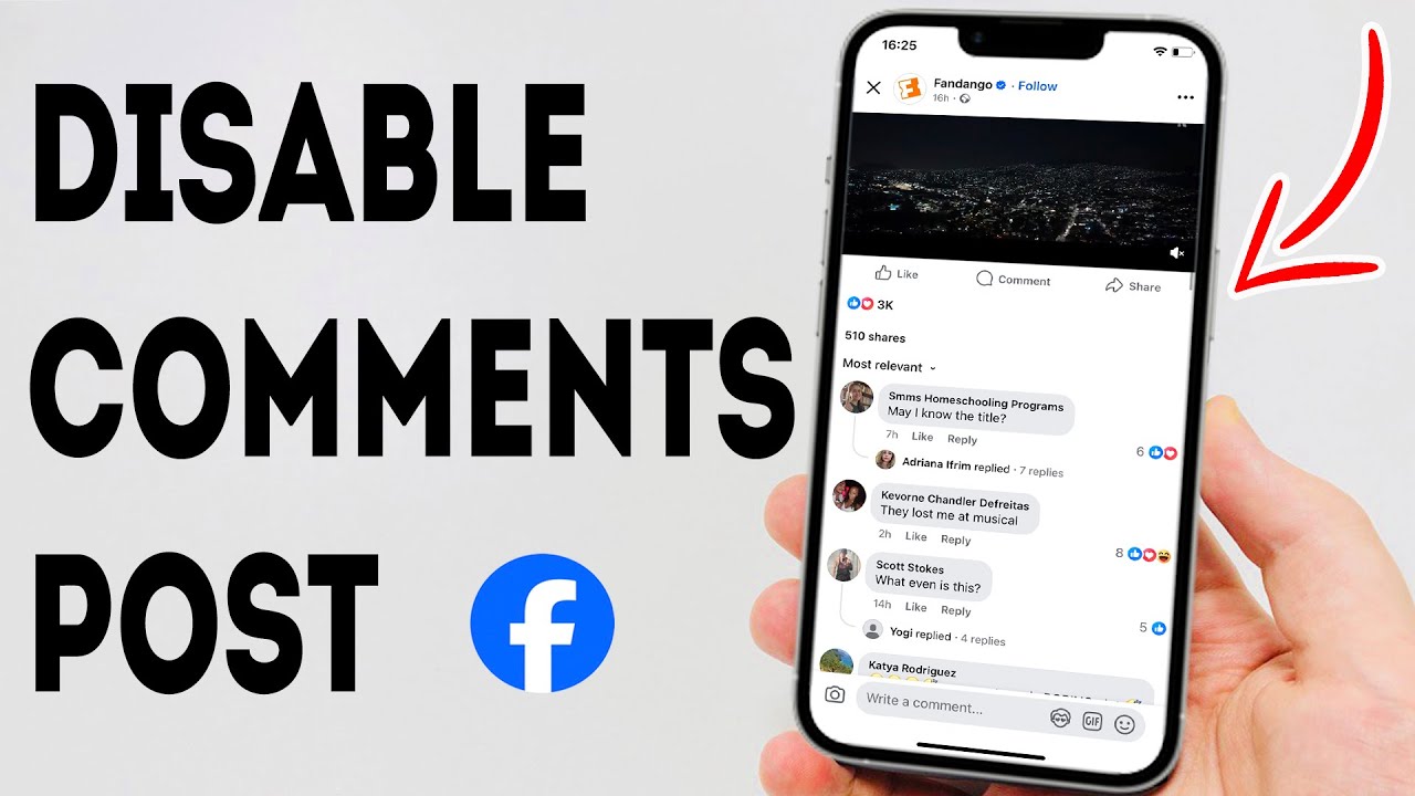 How To Disable Comments On Facebook Post - Full Guide - YouTube