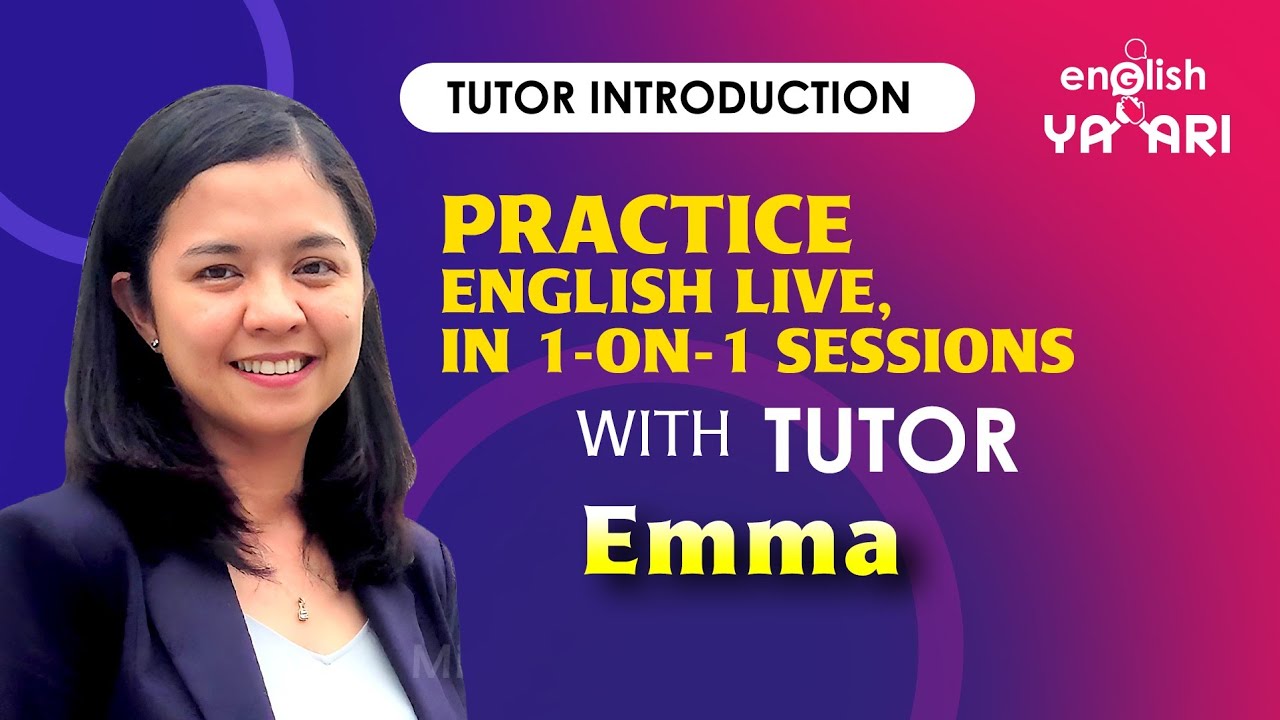 Meet Our Tutor Emma | Practice Your English Live, in 1-on-1 Session ...