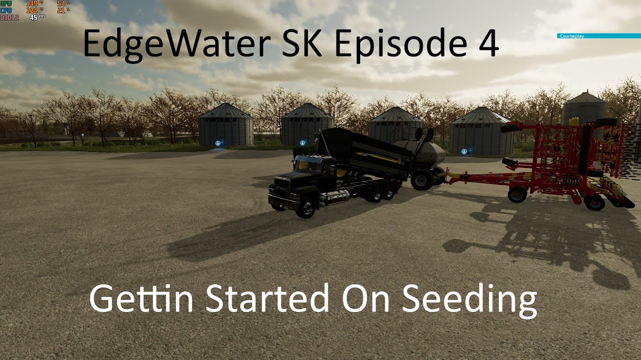FS22 Edgewater SK EP 4 Starting To Seed - YouTube