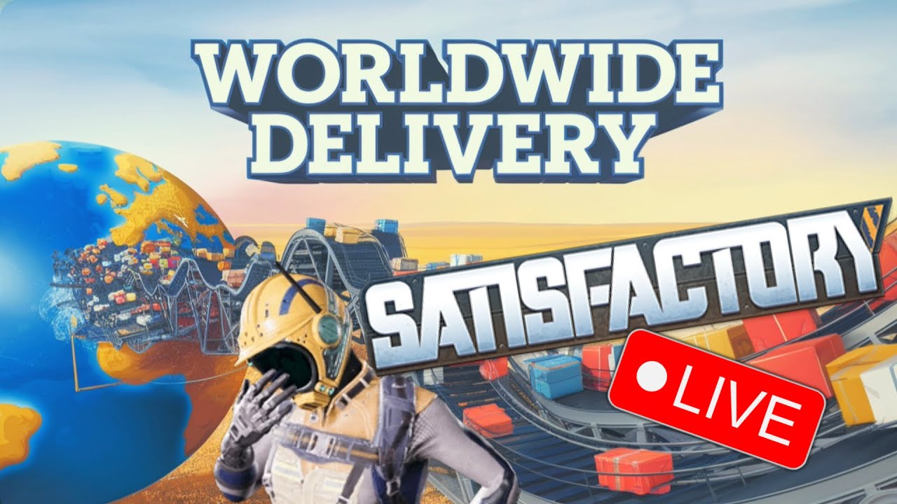 Building a Factory in Satisfactory: The MOST EFFICIENT Spaghetti! - YouTube