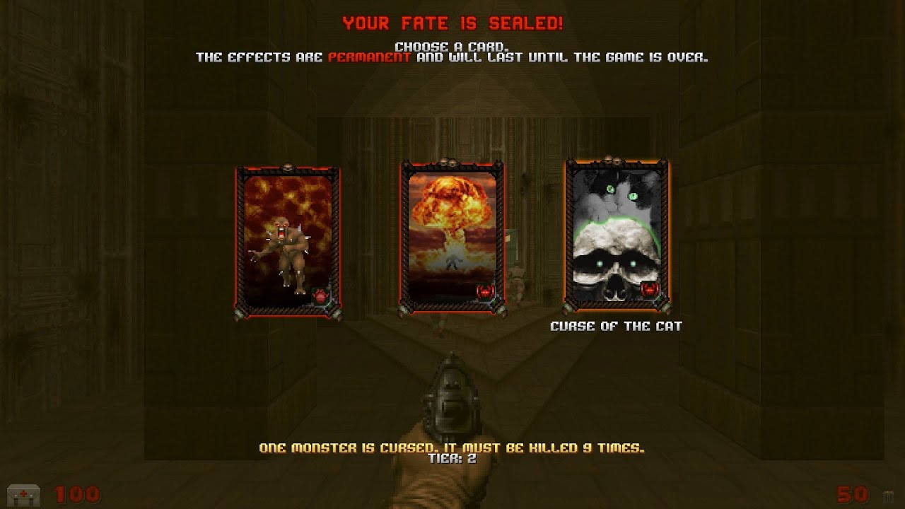 Doom Mod Fun - Corruption Cards #02 (Hardcore deliberately bad strategy ...