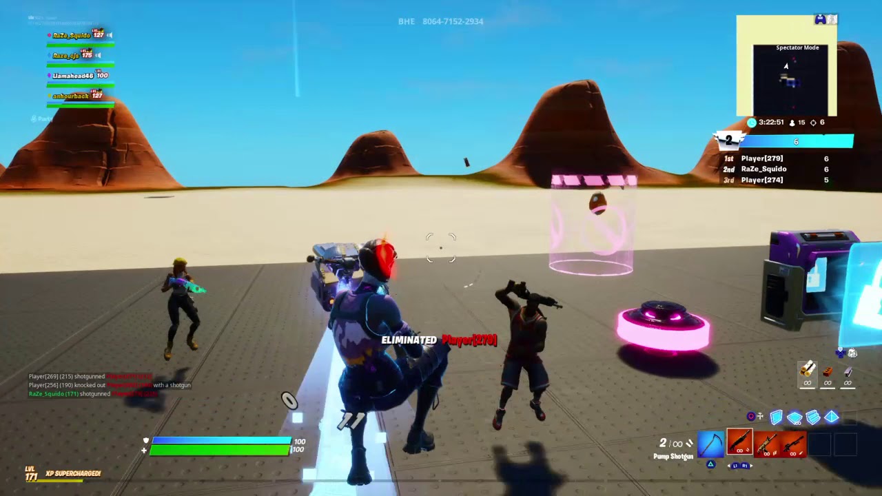 Fortnite Creative Fill Gameplay | RaZe Squido - YouTube