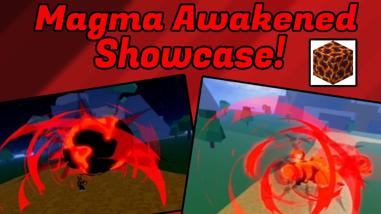 [Blox Fruits] Magma Fruit Awakening Showcase! - YouTube