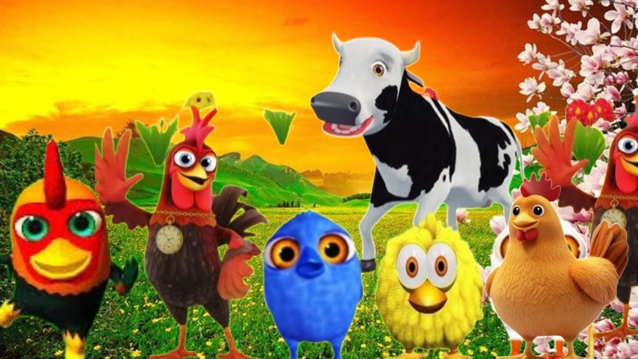 Pollito Pio 3D - The Cutest Chicken Dance Ever!Kids Can't Stop Watching ...