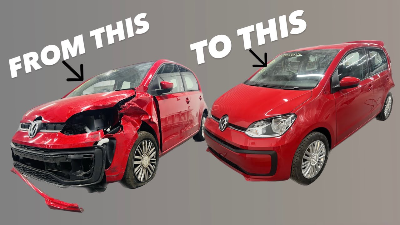 Rebuilding a crash damaged 2019 Volkswagen up from copart Uk part 3 ...