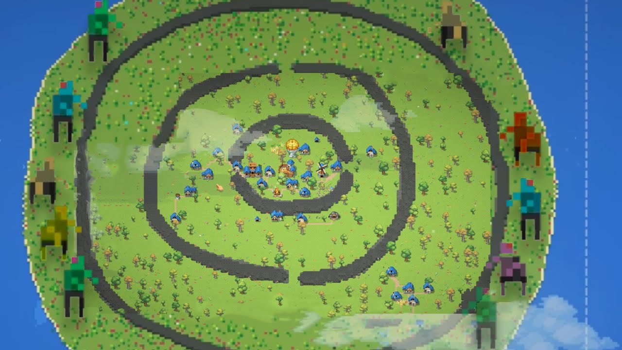Recriei o ATTACK ON TITAN no Worldbox - YouTube