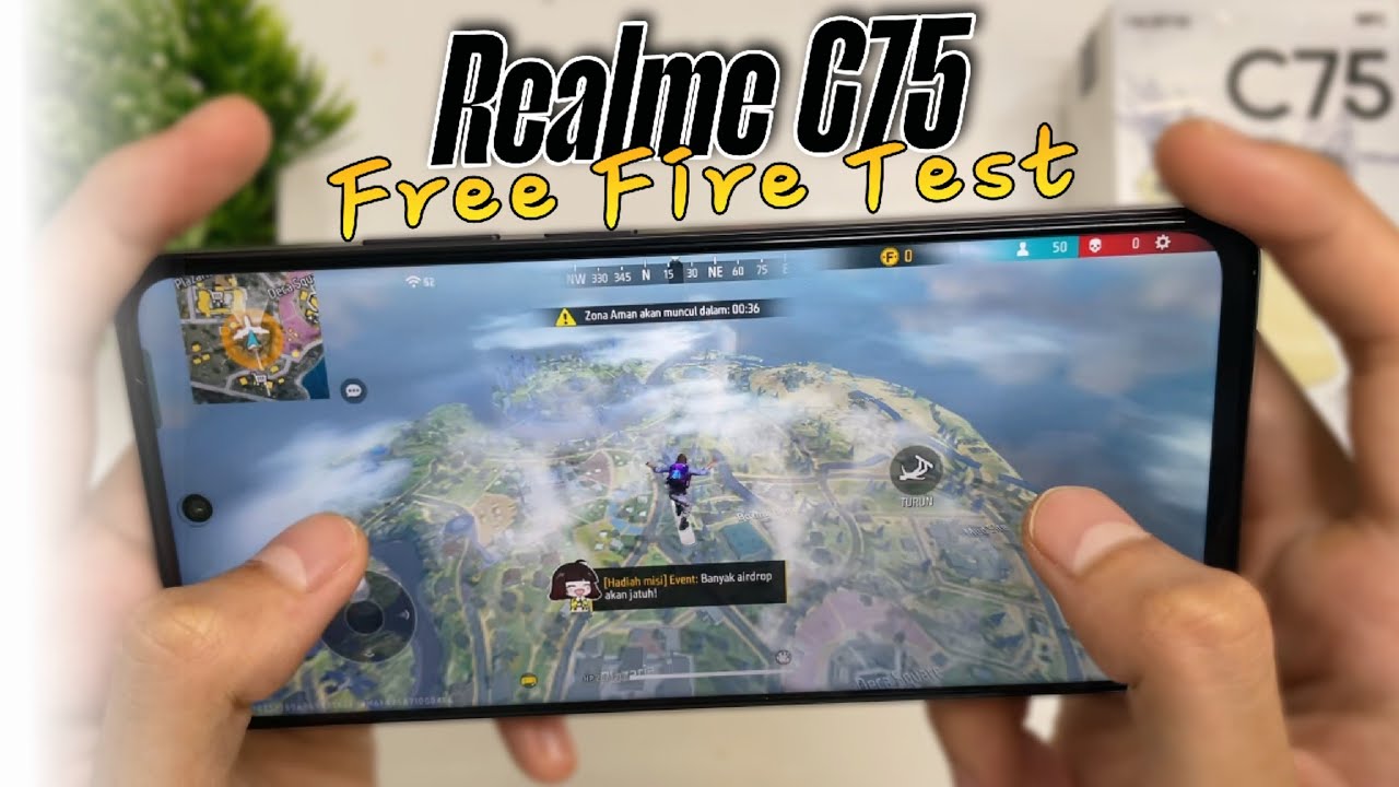 Realme C75 Mediatek Helio G92 Max Free Fire Gaming Test in 2025 - YouTube