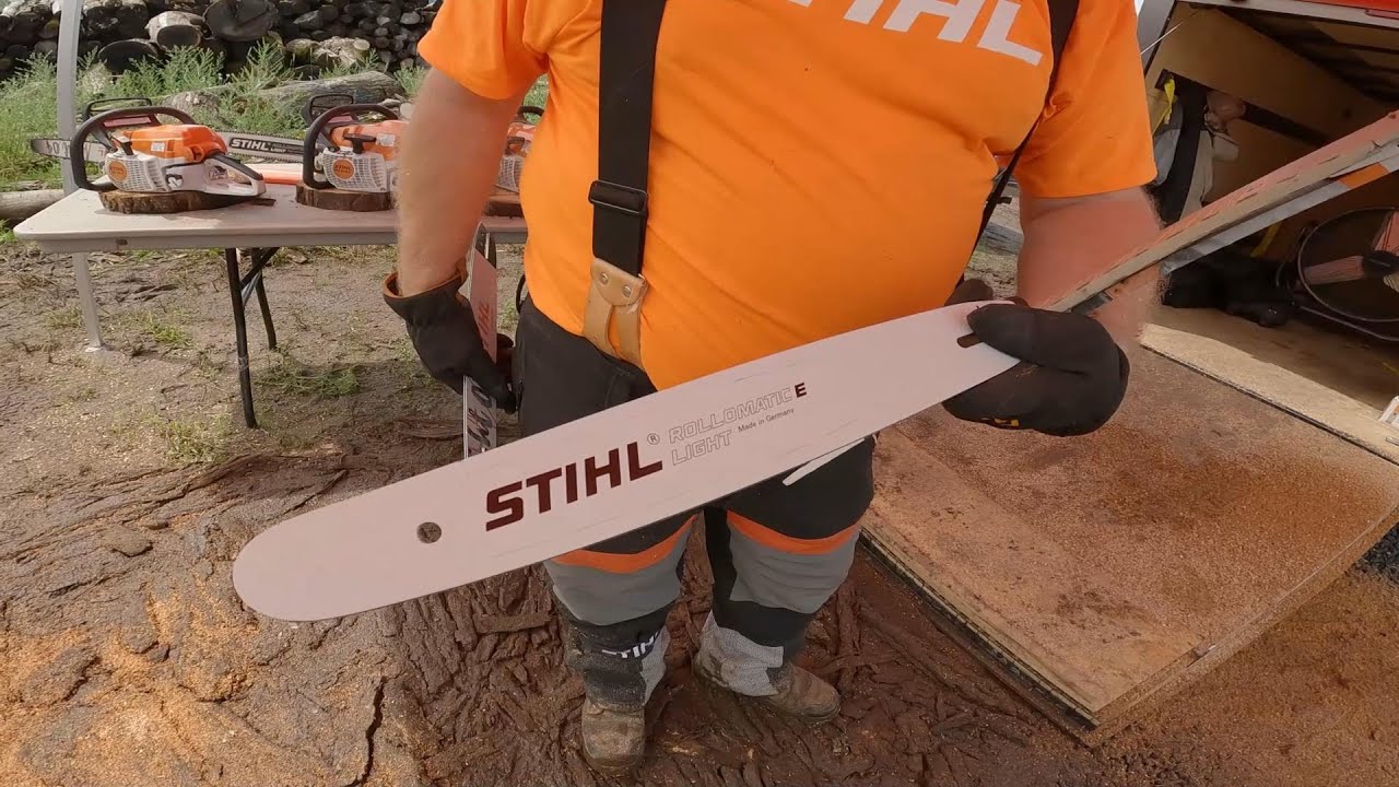 Stihl Bars and Hexachain Explained by a Stihl Professional - YouTube