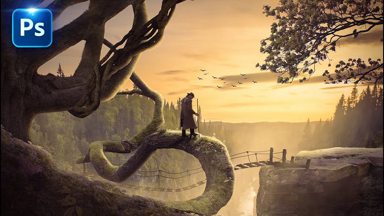 Photoshop tutorial step by step / making an advance level manipulation ...