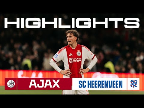Highlights Ajax - sc Heerenveen | VriendenLoterij Eredivisie