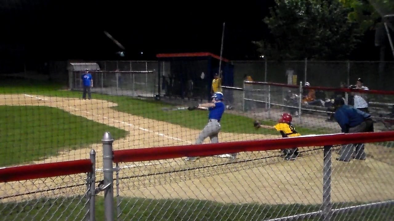 Jack Olson hits Homerun. 11U Little League Baseball Player - YouTube