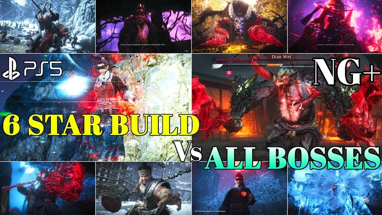 Earth Build WO LONG FALLEN DYNASTY NG+ Build Vs All Bosses | Wo Long ...
