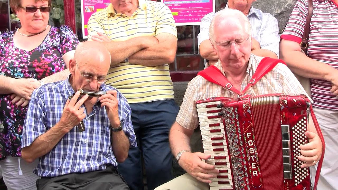 CAVAN FLEADH 2012 Mick Foster (Foster & Allen), plays accordion with ...