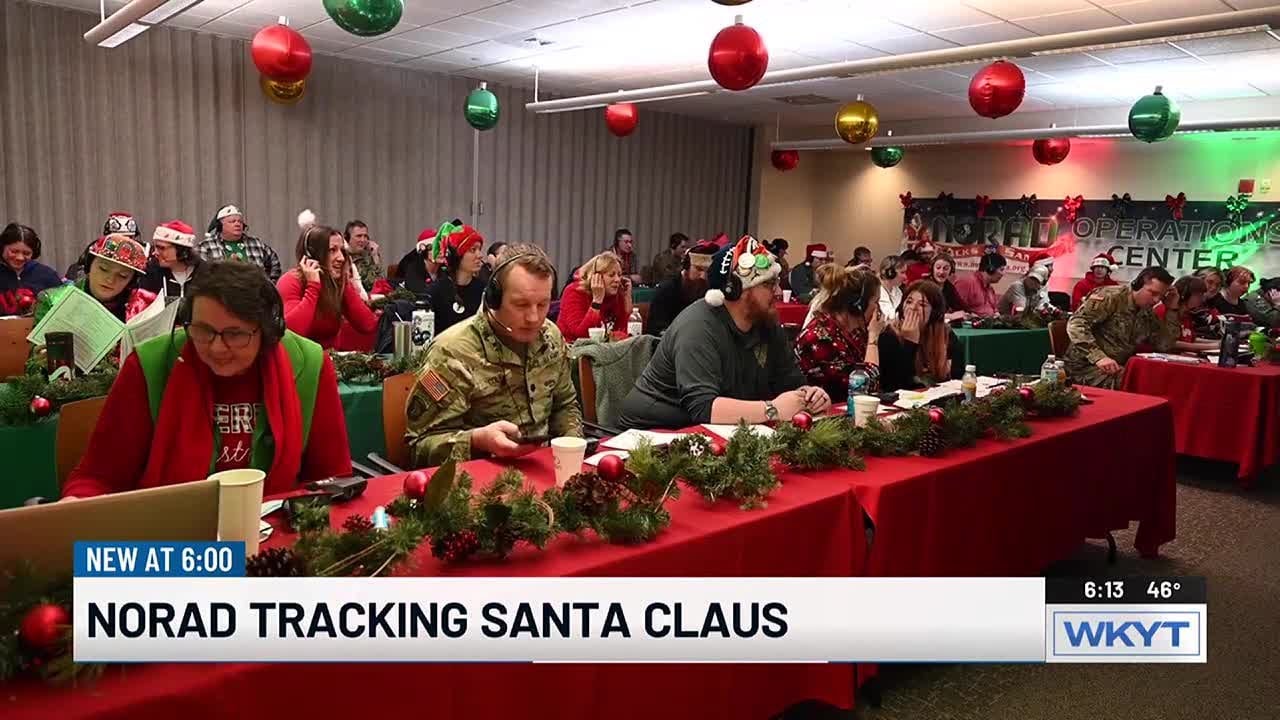 How NORAD tracks Santa as he makes his gift deliveries - YouTube