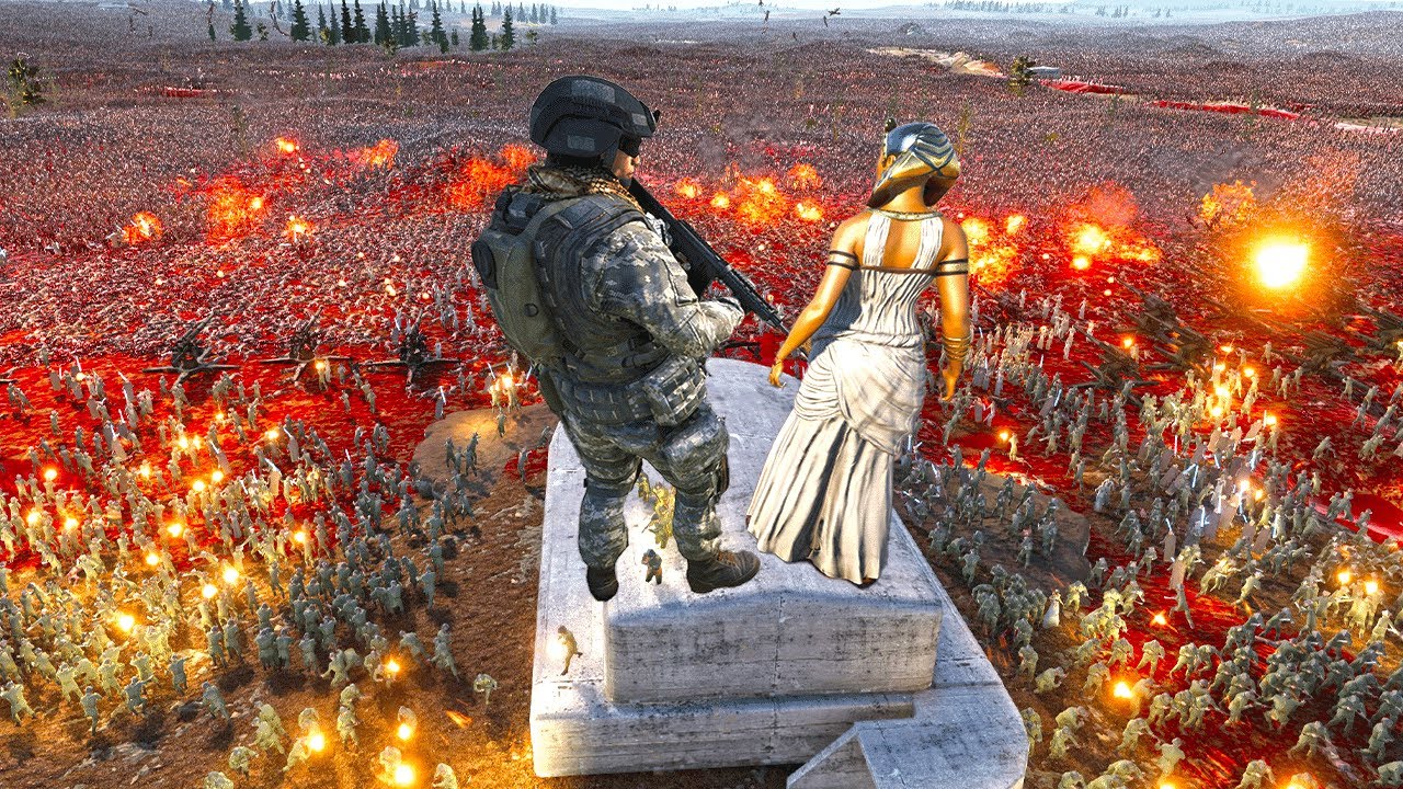 6 MILLION ZOMBIES !! Ultimate Epic Battle Simulator 2 - UEBS 2 - YouTube