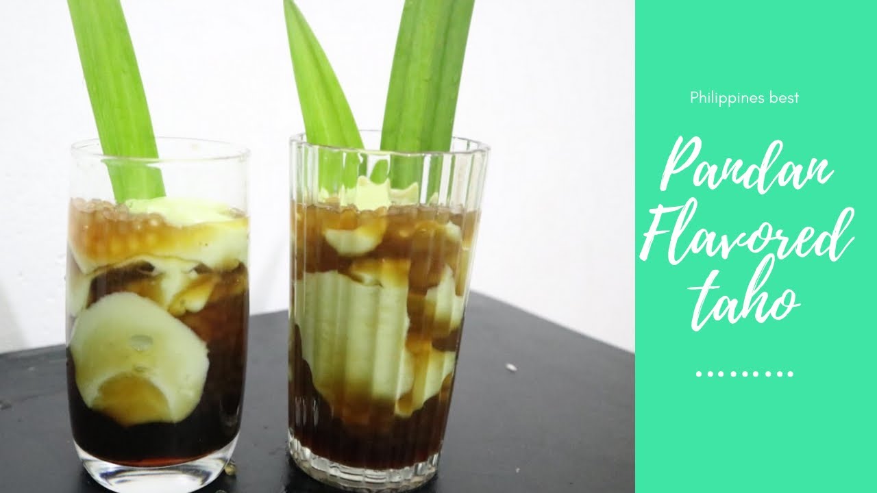 TAHO | PANDAN FLAVOR | EASY AND TIPID WAY | FILIPINO DESSERT - YouTube