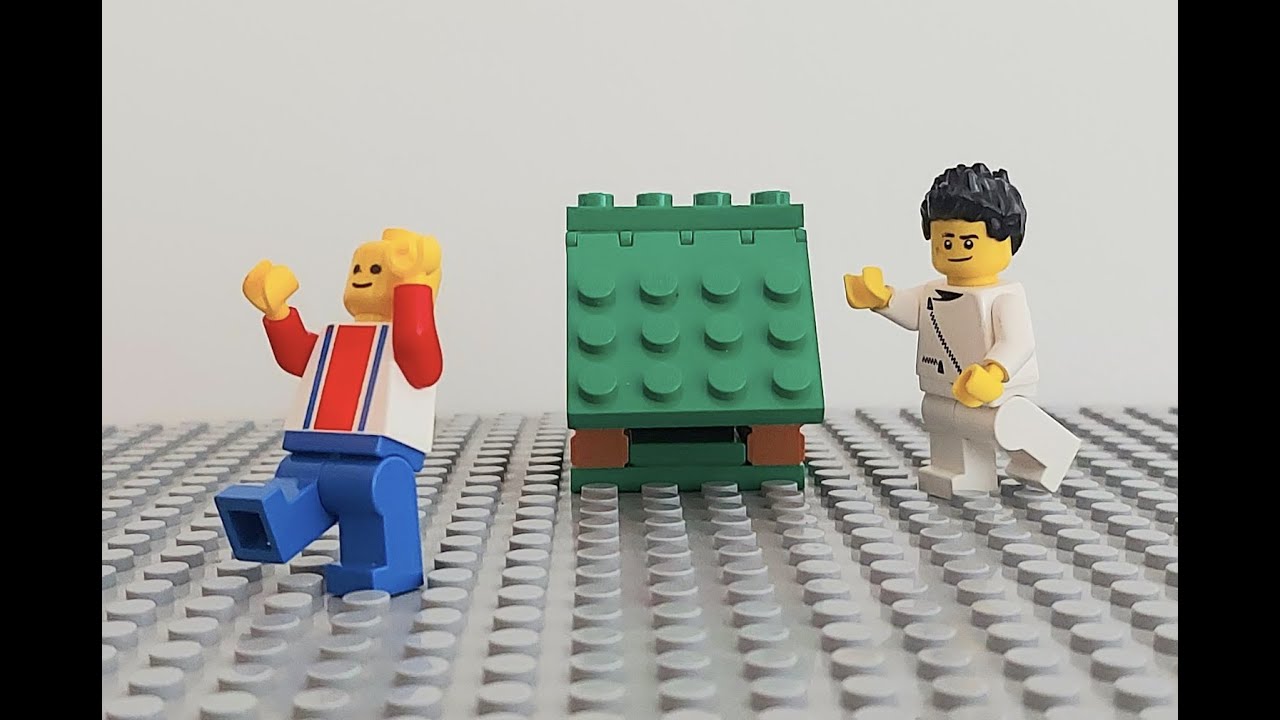 Facing the Fear: LEGO Man's Greatest Challenge - YouTube