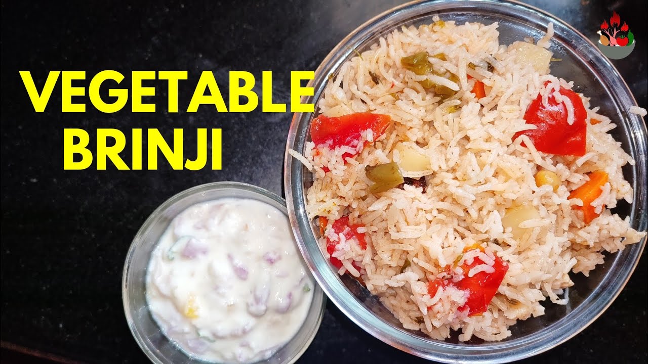 Vegetable Brinji | Brinji Rice Recipe | South Indian Wedding Brinji ...