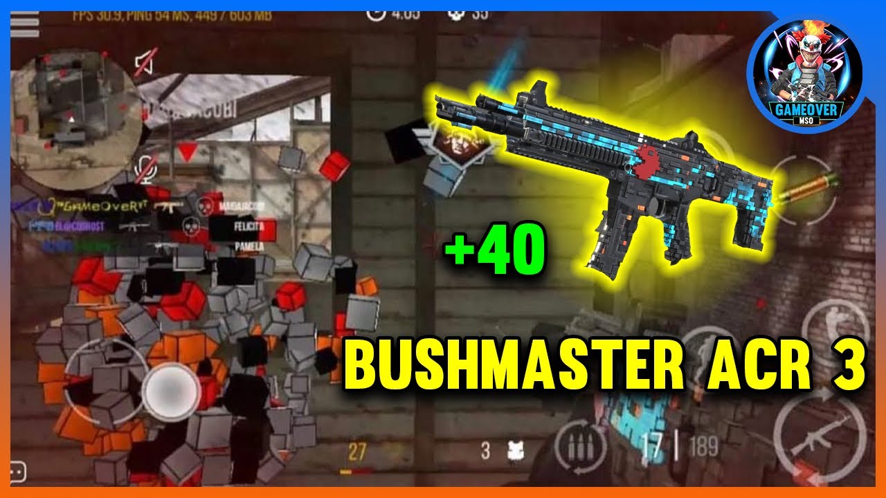 BUSHMASTER ACR 3 +40 GAMEPLAY! |MODERN STRIKE ONLINE - YouTube