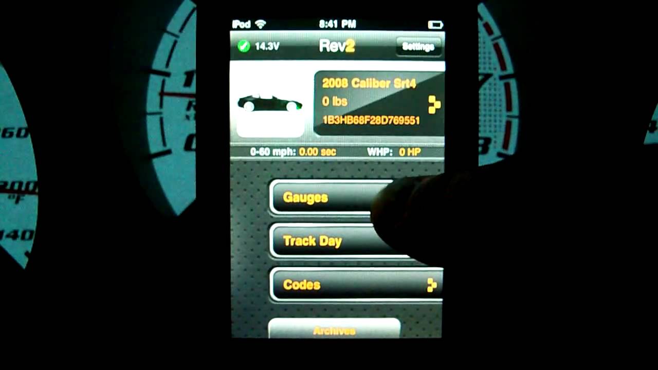 PLX Devices Kiwi Wifi kit to monitor your car w Iphone/Itouch - YouTube