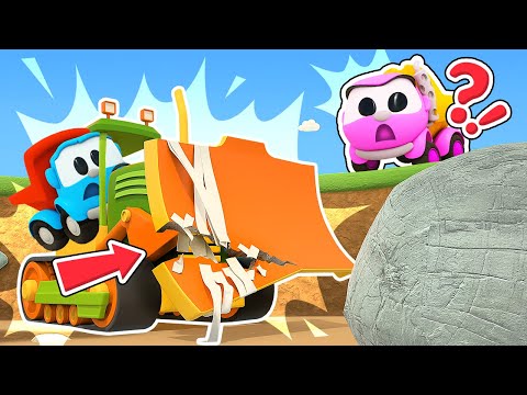 Küçük Kamyon Lea ve Robotlar Büyük Kayayı Nasıl Kaldırdı?