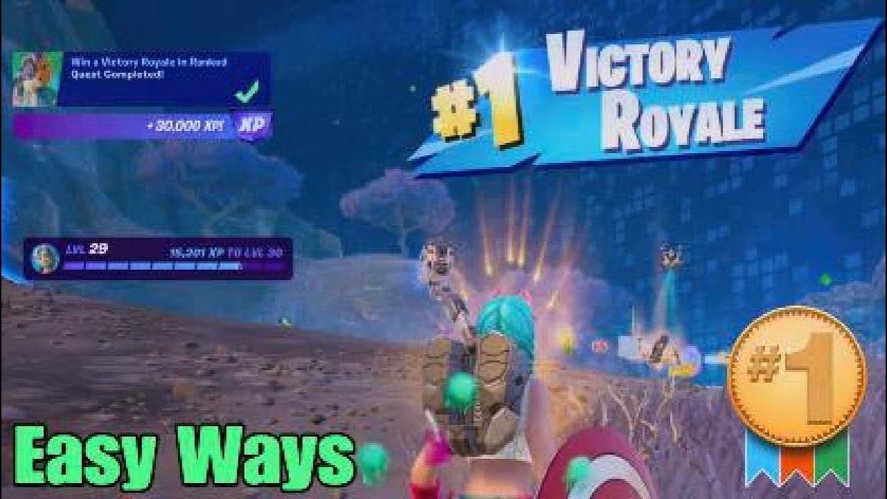 How to Win a Victory Royale in Ranked - Fortnite Champions Road Quest ...