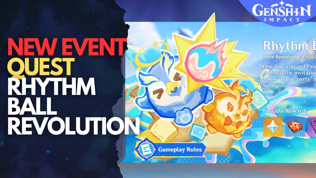 Rhythm Ball Revolution Quest Genshin Impact - YouTube