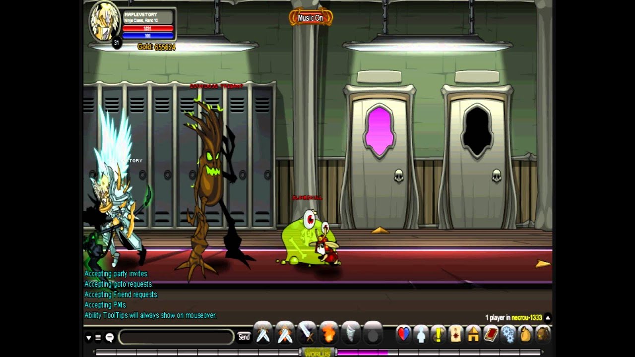 AQW:Knee Bone's Connected to the Thigh Bone (Quest) - YouTube