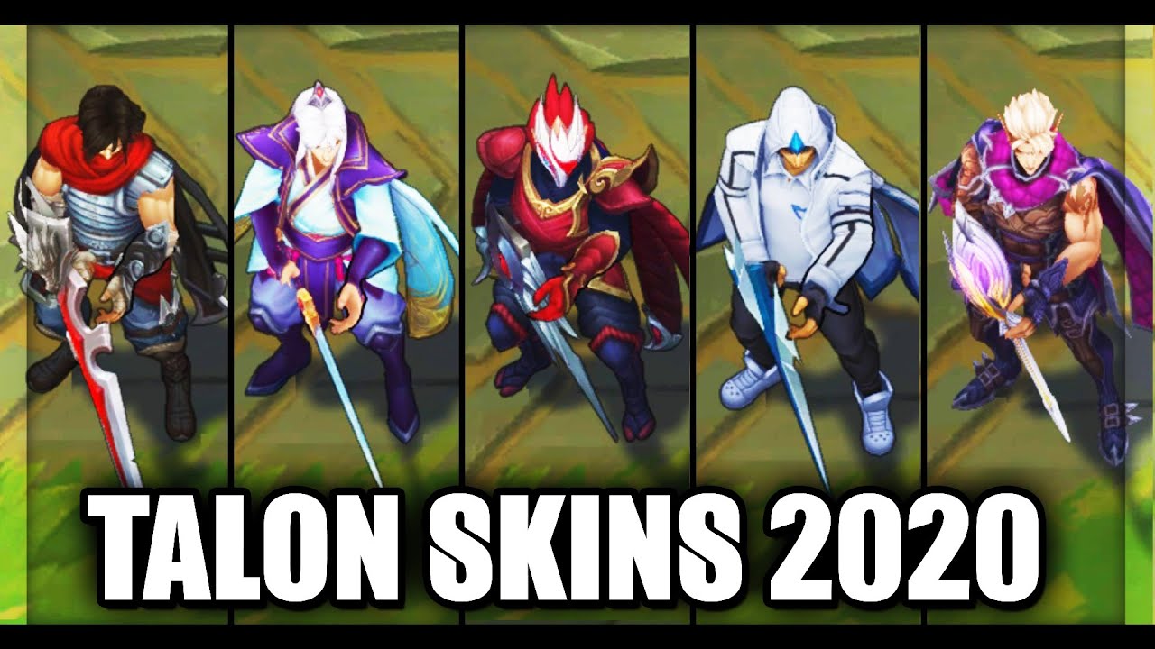 All Talon Skins Spotlight 2020 (League of Legends) - YouTube