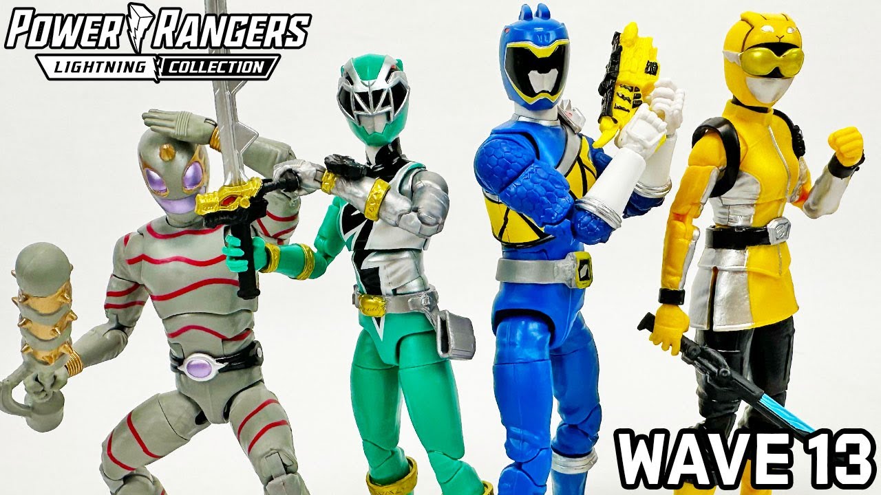 Power Rangers Lightning Collection Wave 13! - YouTube