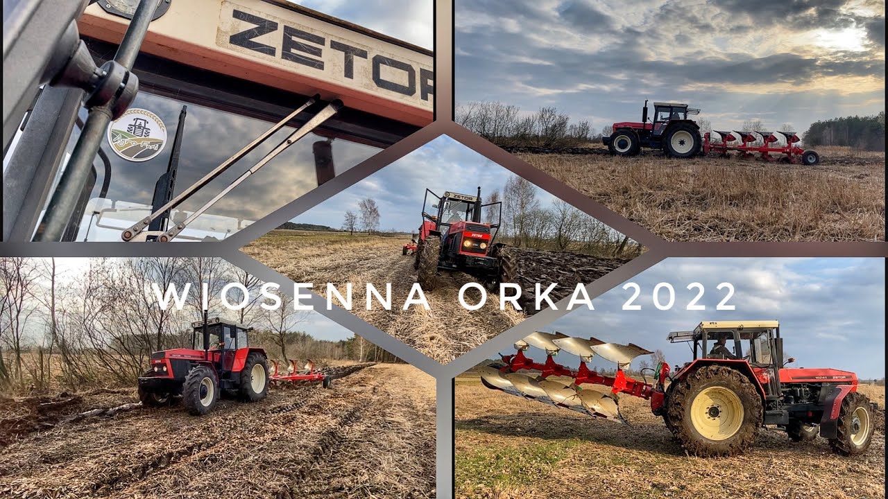 Wiosenna Orka 2022 w GR. Zajączkowscy ZTS 16245&AgroMasz (AgroFani ...