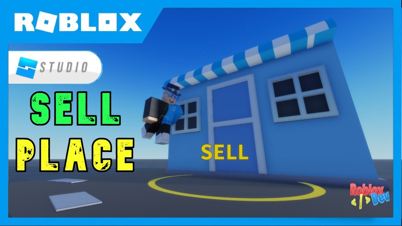 How to Script a SELL CIRCLE in ROBLOX! - YouTube