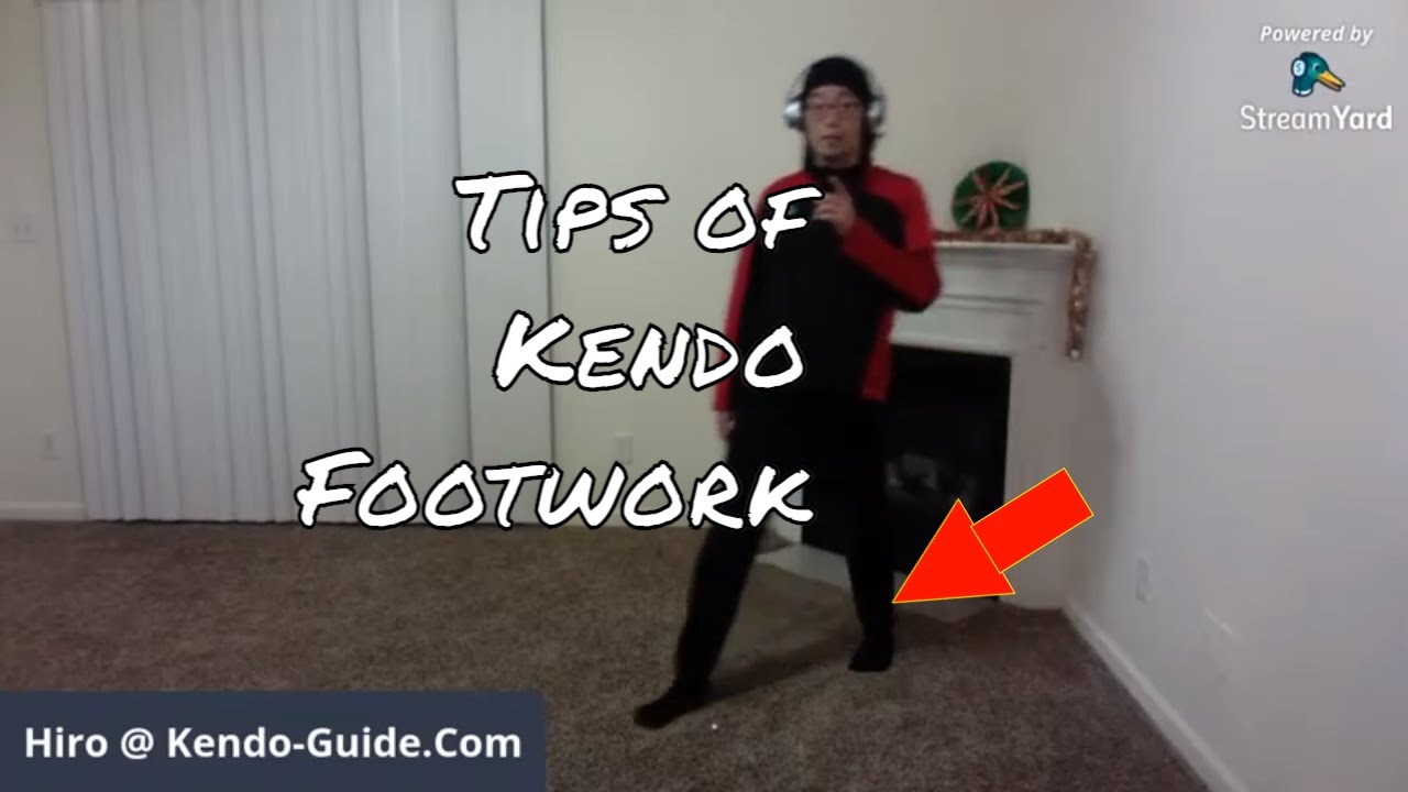 Kendo Guide Live Training for Complete Beginners: Footwork Practice At ...