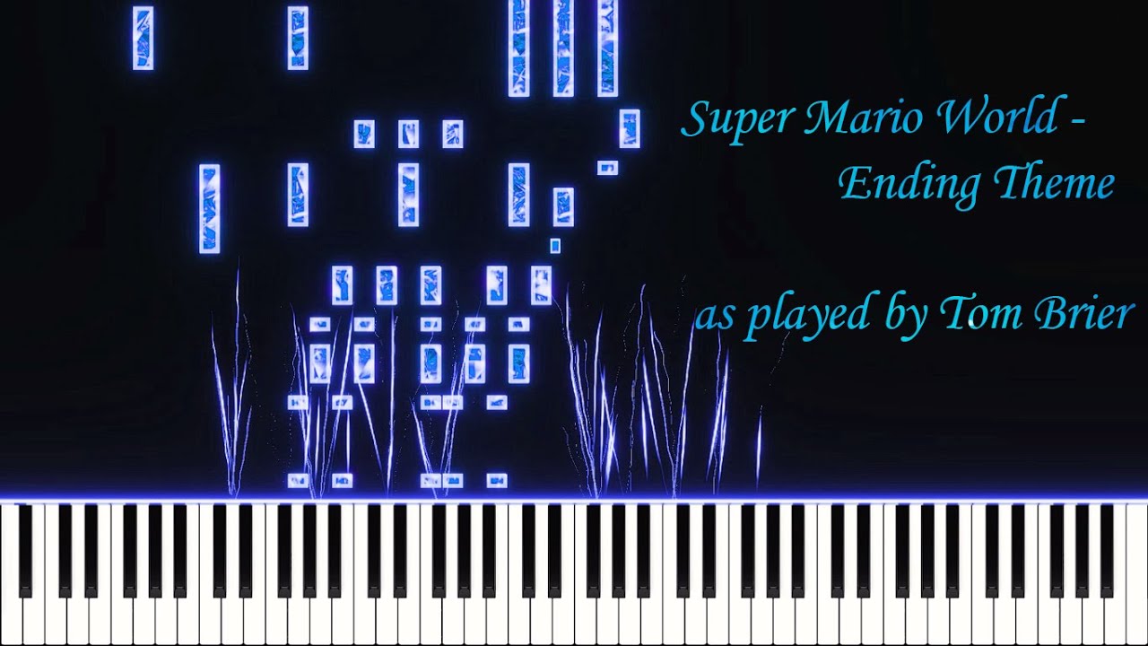 Super Mario World - Ending Theme (as played by Tom Brier) - YouTube