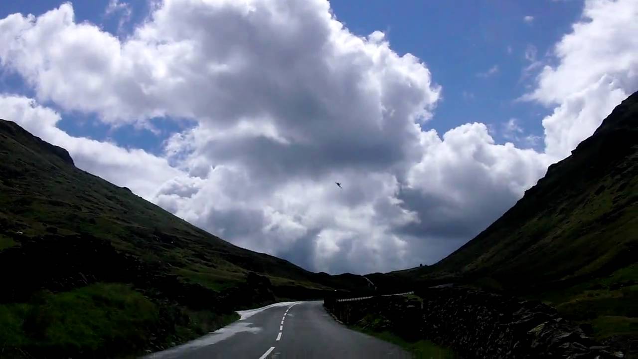 Jet Flying Low Over Kirkstone Pass, Lake District - YouTube