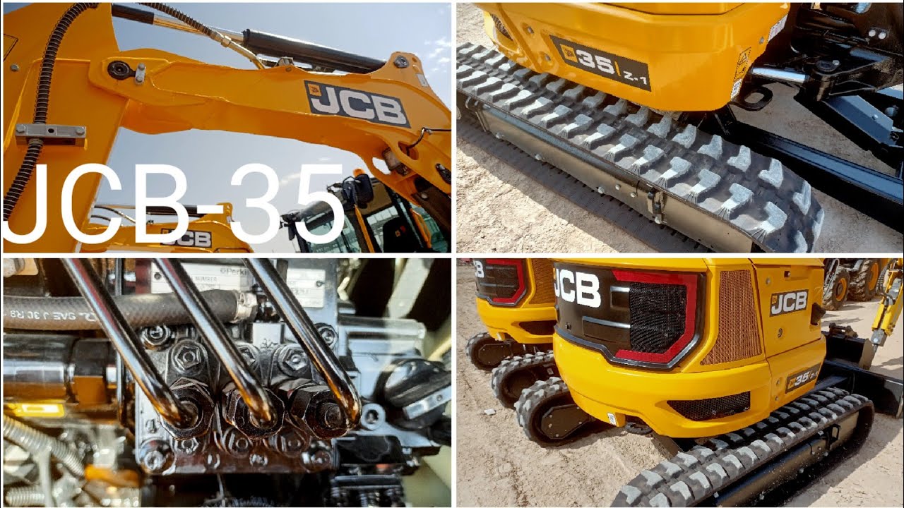 JCB 35 Mini excavator review - YouTube