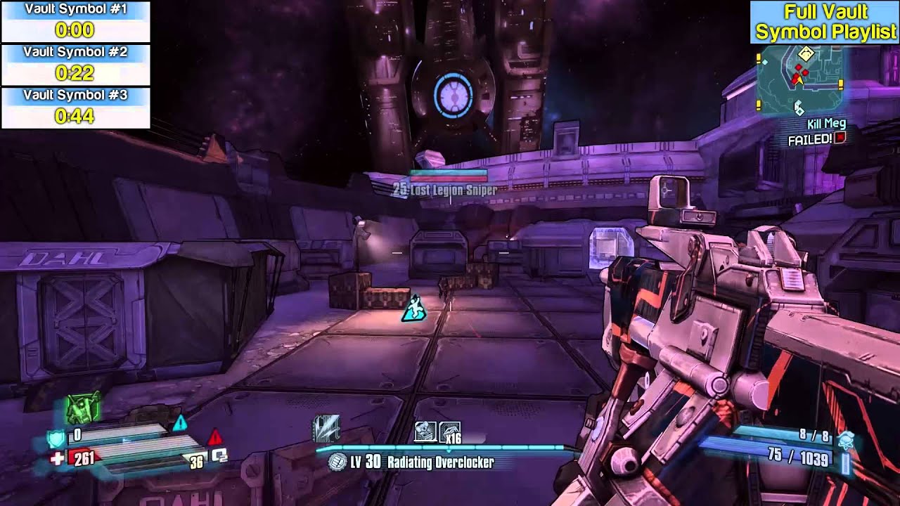 Vorago Solitude Vault Symbol Locations - Borderlands Pre Sequel ...