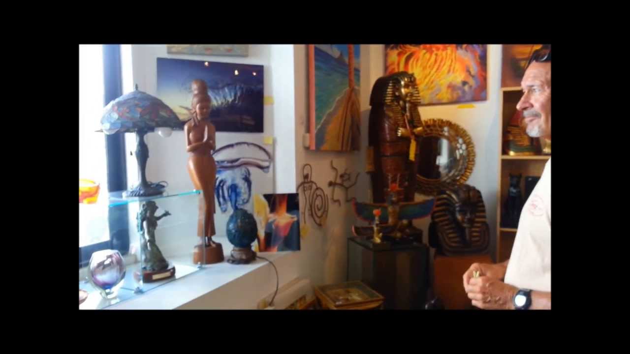 Rick Lantz: Artist, Surfer and Fish Keeper - YouTube