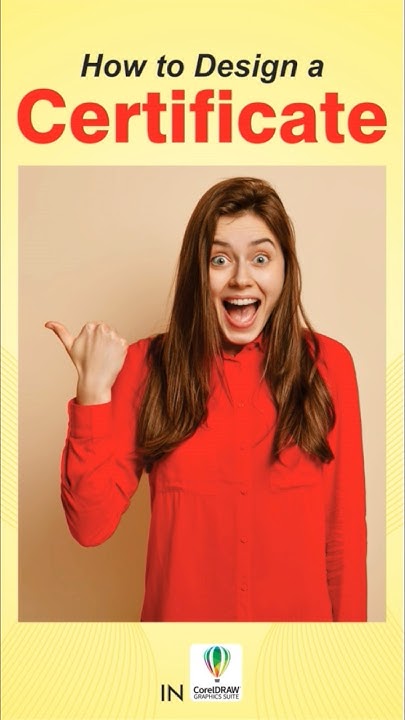 How to Design a Certificate in CorelDRAW | Certificate Lesson | CorelDRAW Tutorial Certificate ...