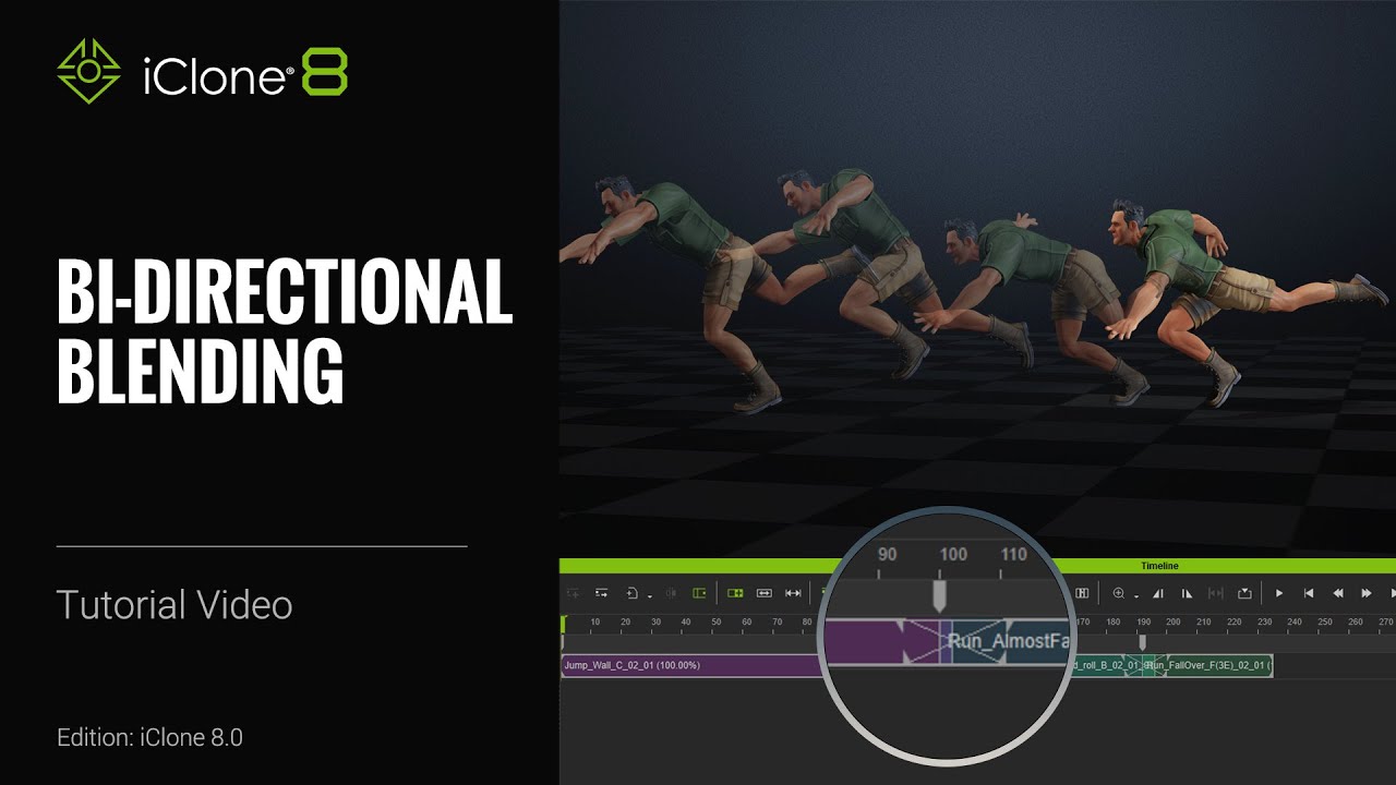 How to Simplify Character Animation by using Bidirectional Blending ...